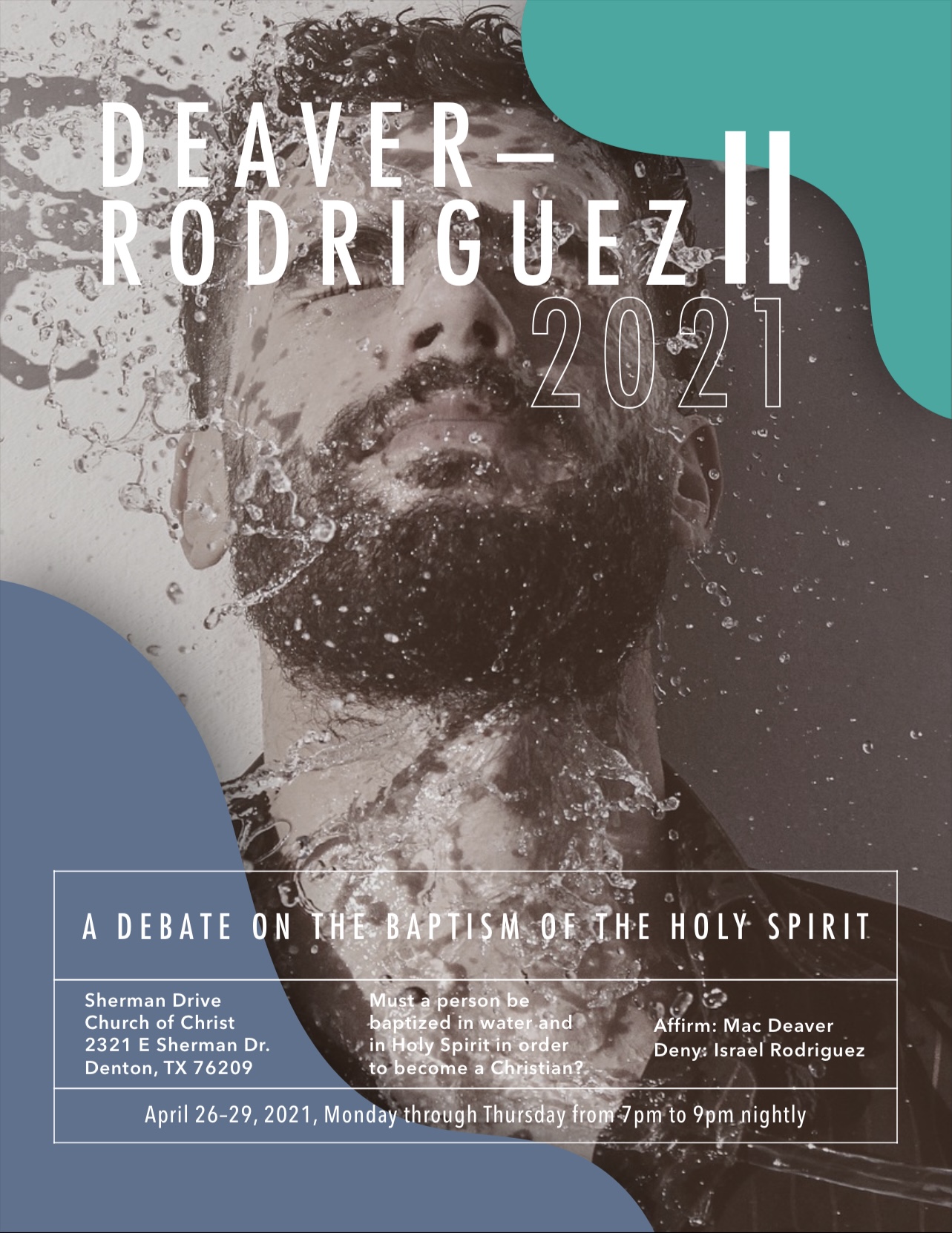 Livestream link for Deaver-Rodriguez Debate 2021 – Biblical Notes